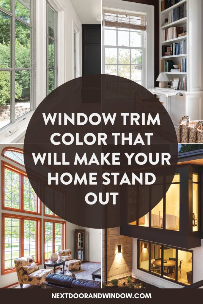 Window Trim Color That Will Make Your Home Stand Out | Next Door and Window